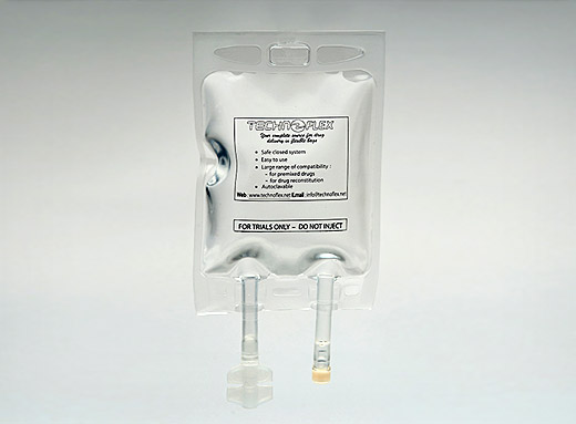 Poche PP Inerta® pour rajout médicamenteux - Technoflex